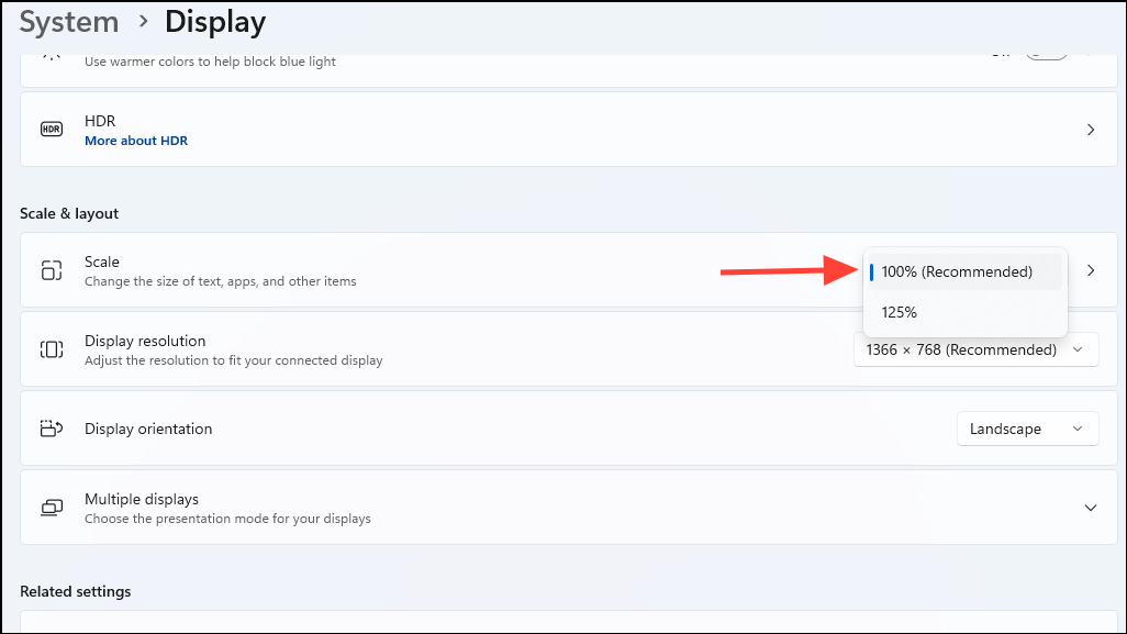 How to fix a blurry screen on Windows 11