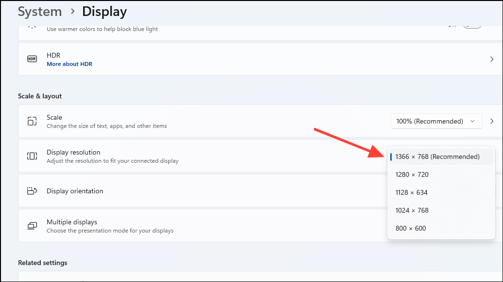 How to fix a blurry screen on Windows 11