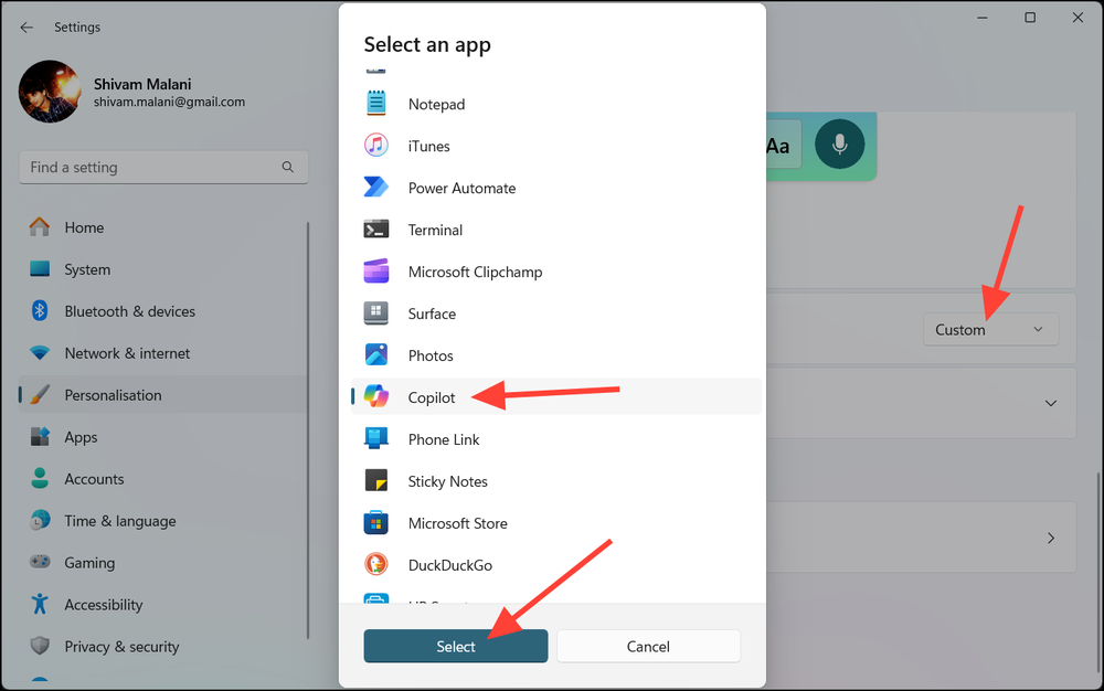 How to change Copilot key in Windows 11 24H2 update