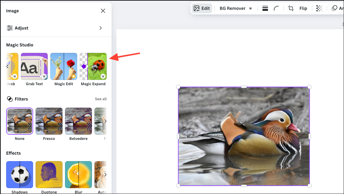 How to expand any image using image-expanding tools