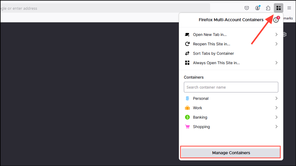 What are Firefox container tabs and how to use them