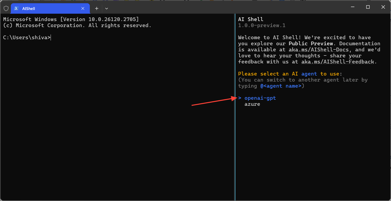 How to Install and Use AI Shell in Windows