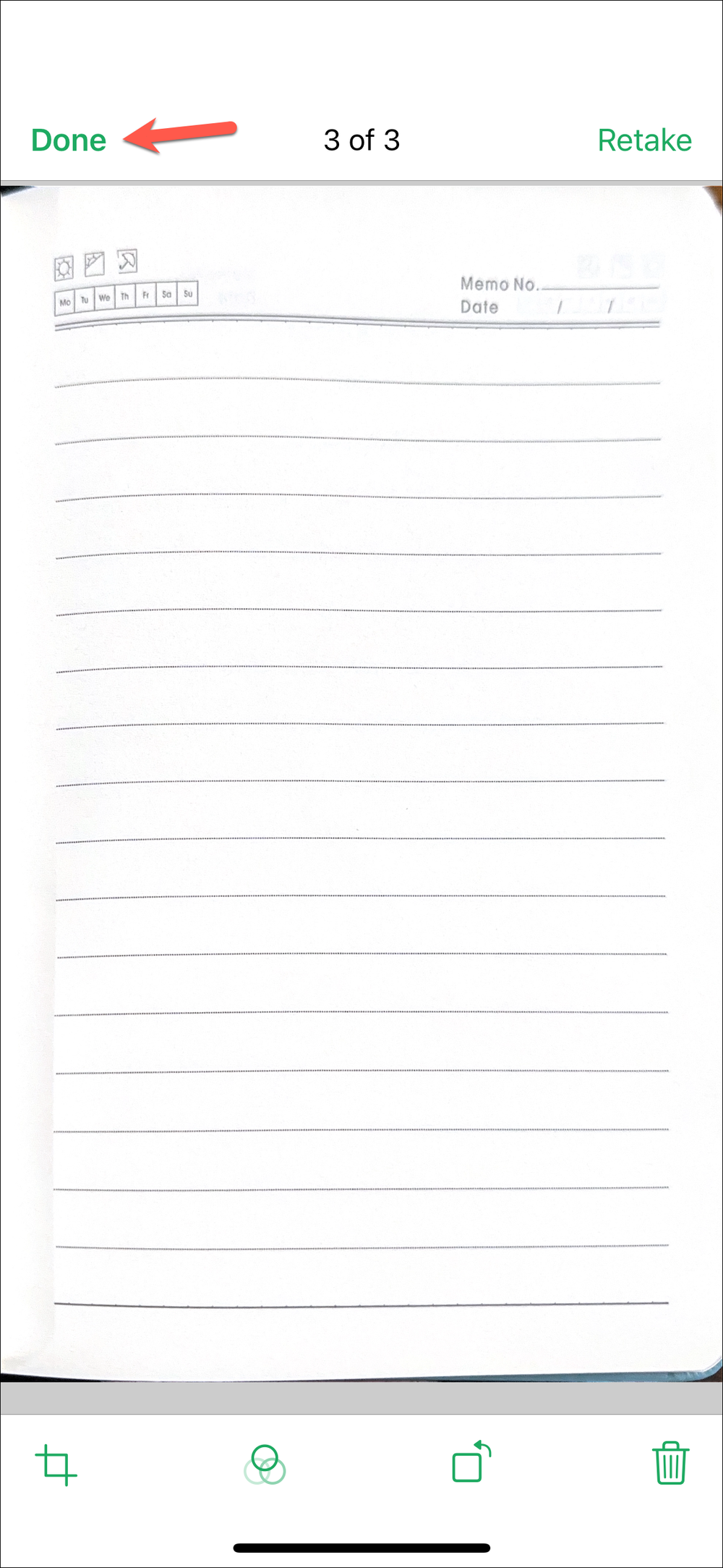 How to scan documents on WhatsApp