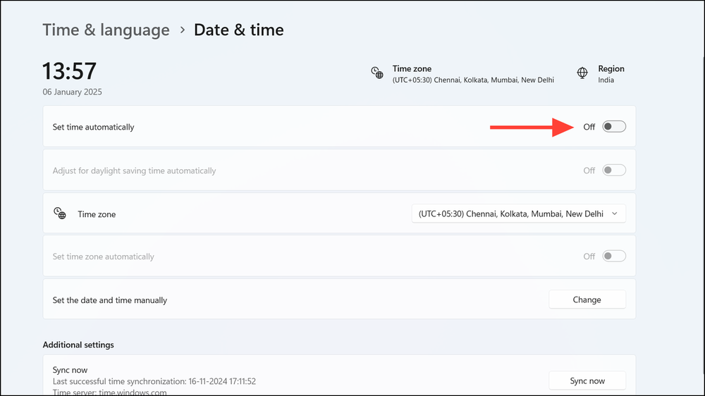 How to Change Time Zone on Windows 11