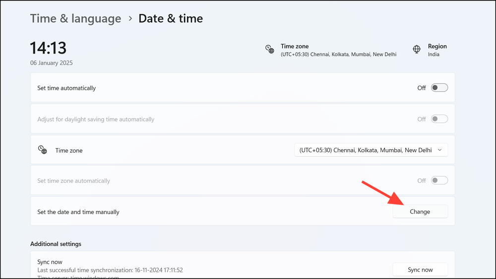 How to Change Time Zone on Windows 11