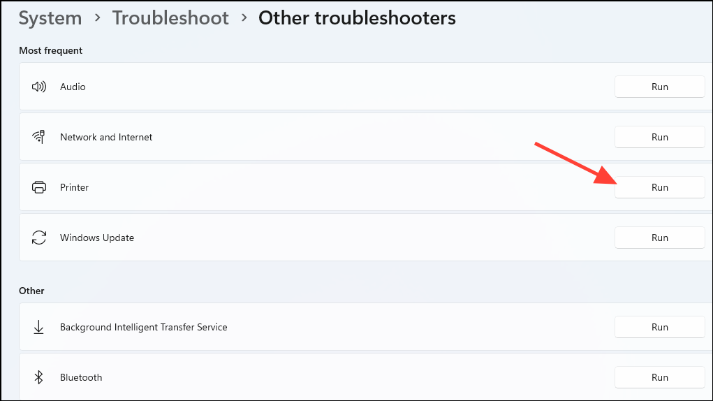 How to fix 'Printer in error state' in Windows