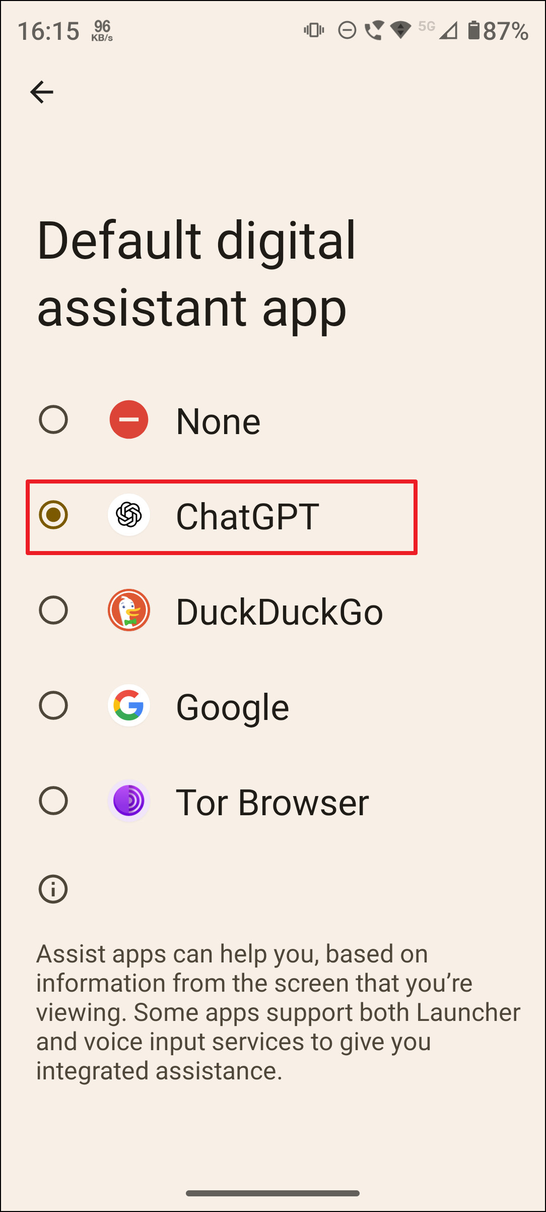 How to Replace Gemini or Google Assistant With ChatGPT on Android