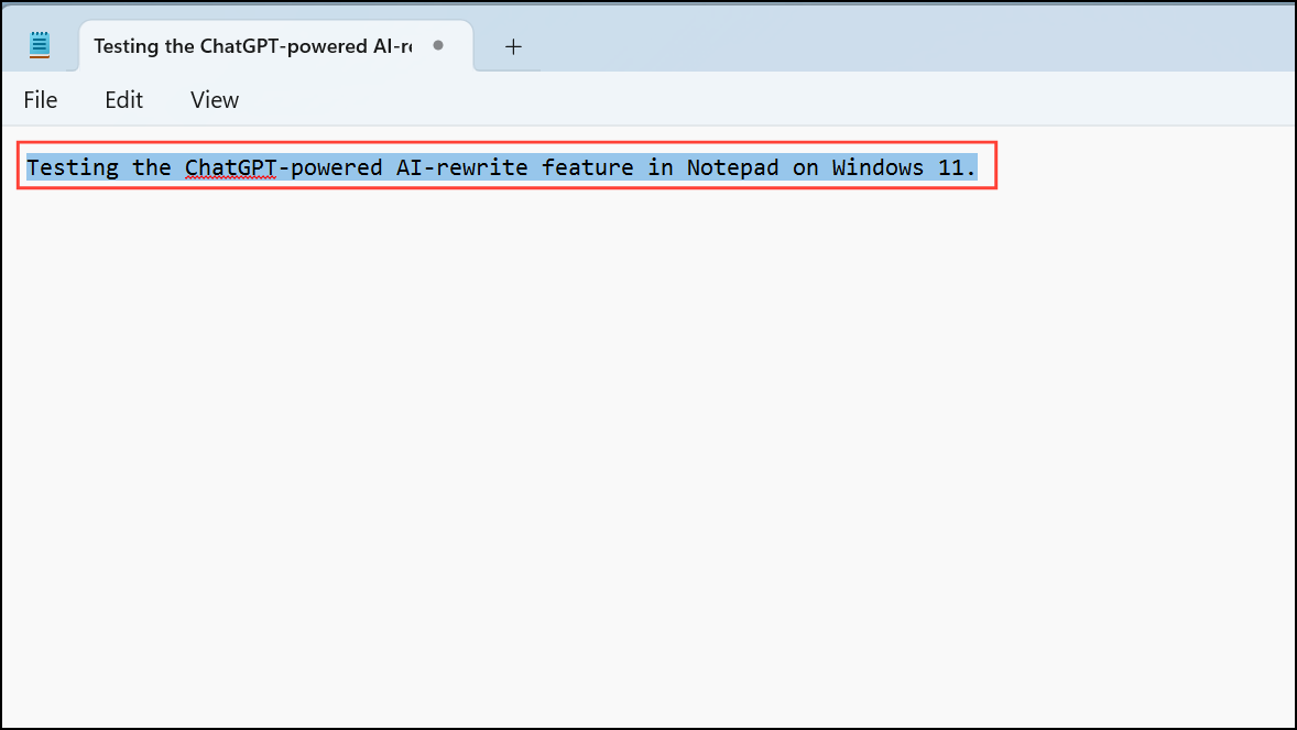 How to Use ChatGPT in Notepad on Windows 11