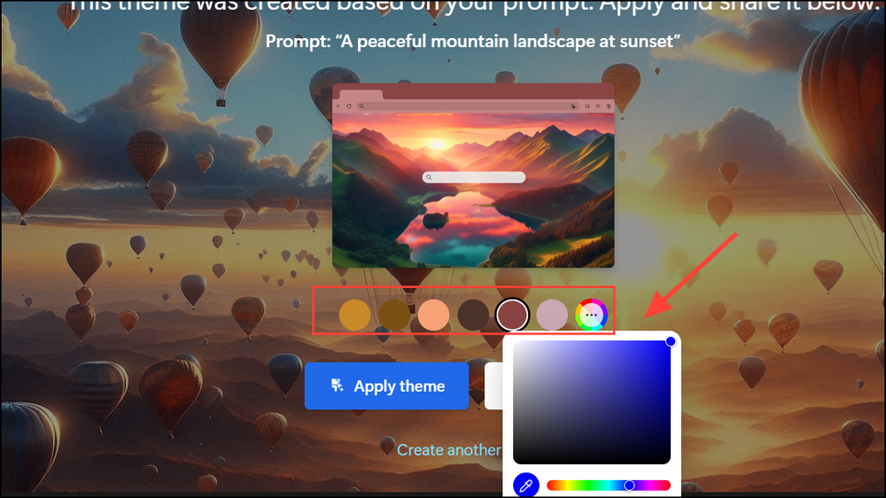 How to Create Custom Themes in Edge Browser Using AI