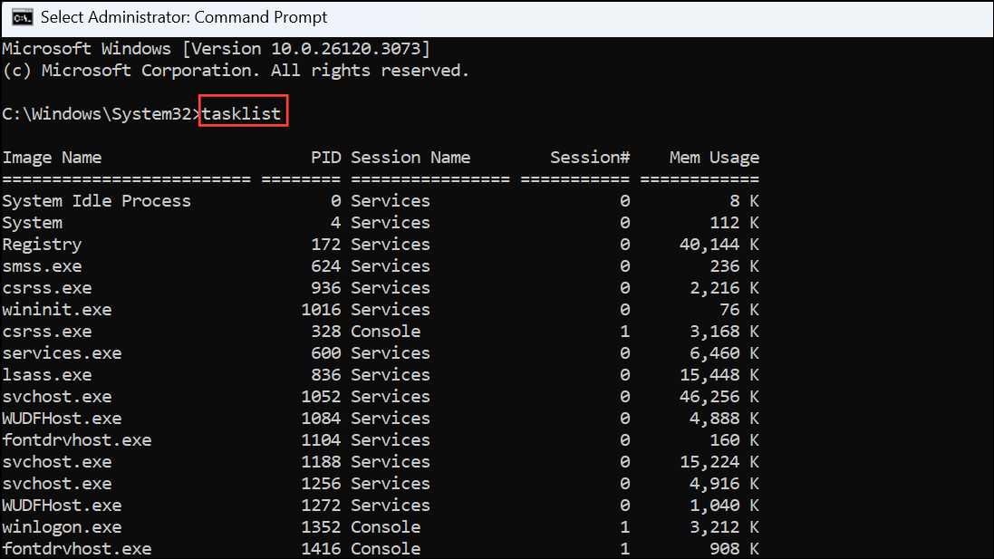 How to Open Task Manager from CMD