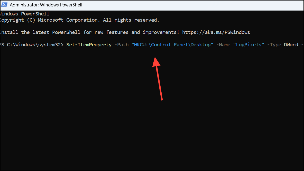 Modify Custom Scaling Using PowerShell