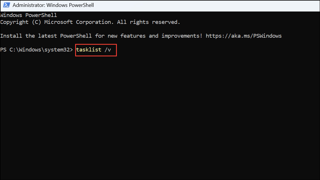 Resolve Shell Command Returning Incorrect TaskID on Windows 11