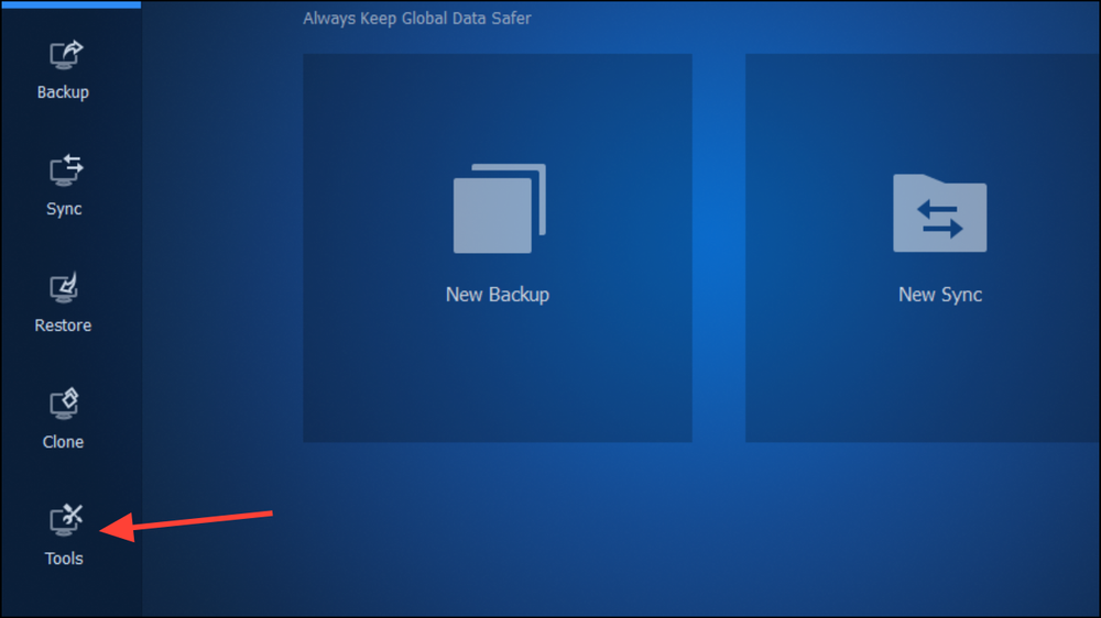 Open or Explore an .adi File Created With AOMEI Backupper