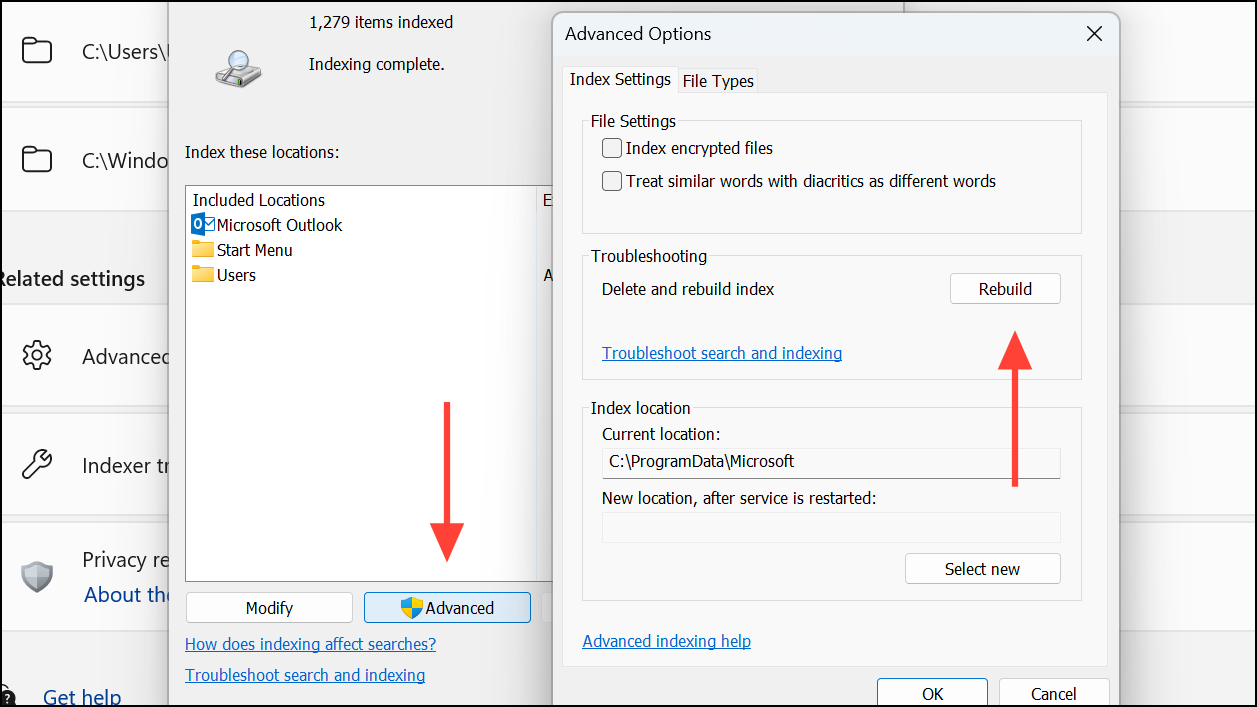 Fix Search Bar Not Working on Windows 11