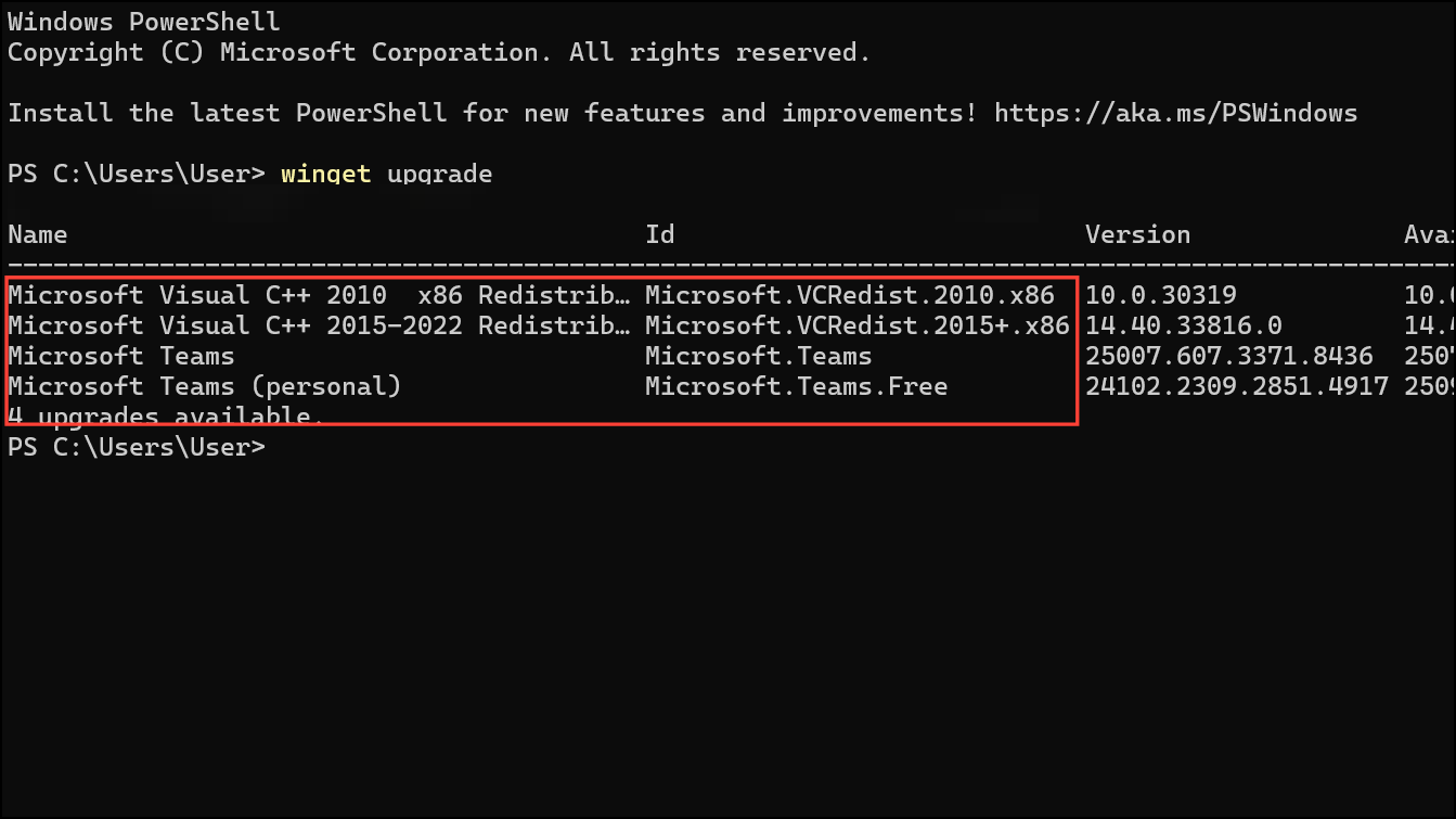 Update Apps Using Winget On Windows 11