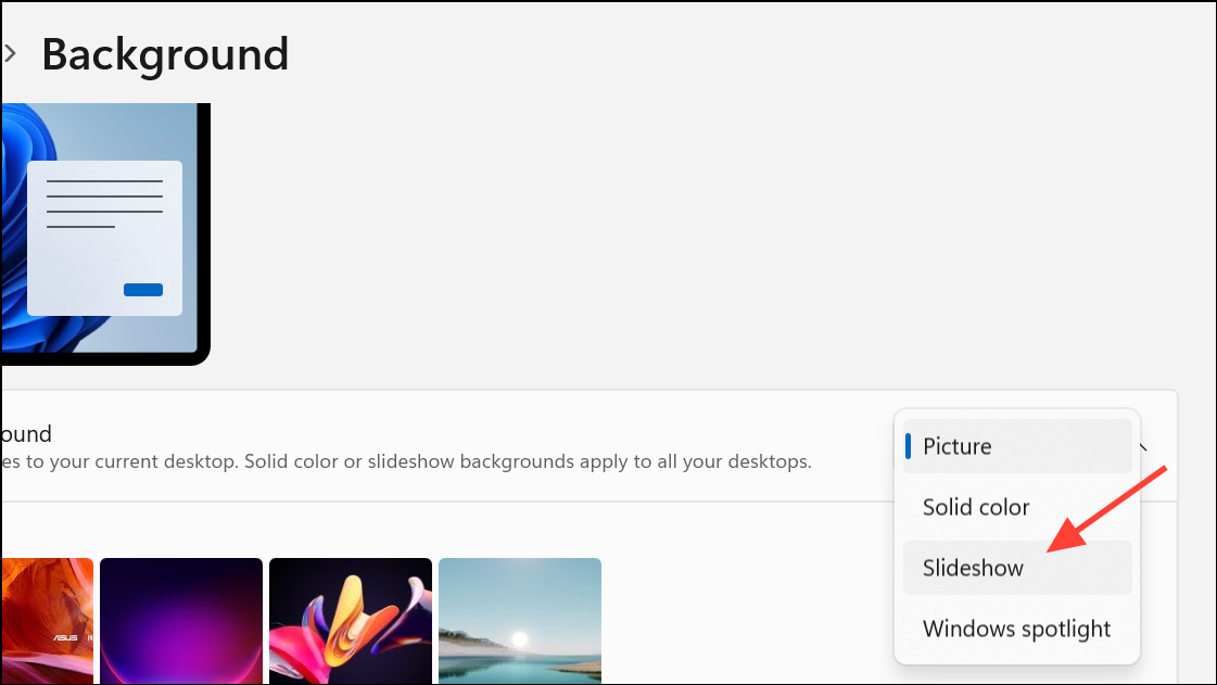 Set Up Dual Monitor Slideshow Display on Only One Screen