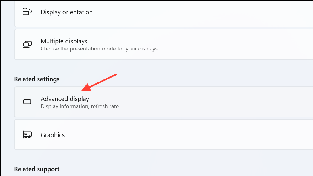How to Restore Default Display Settings in Windows 11