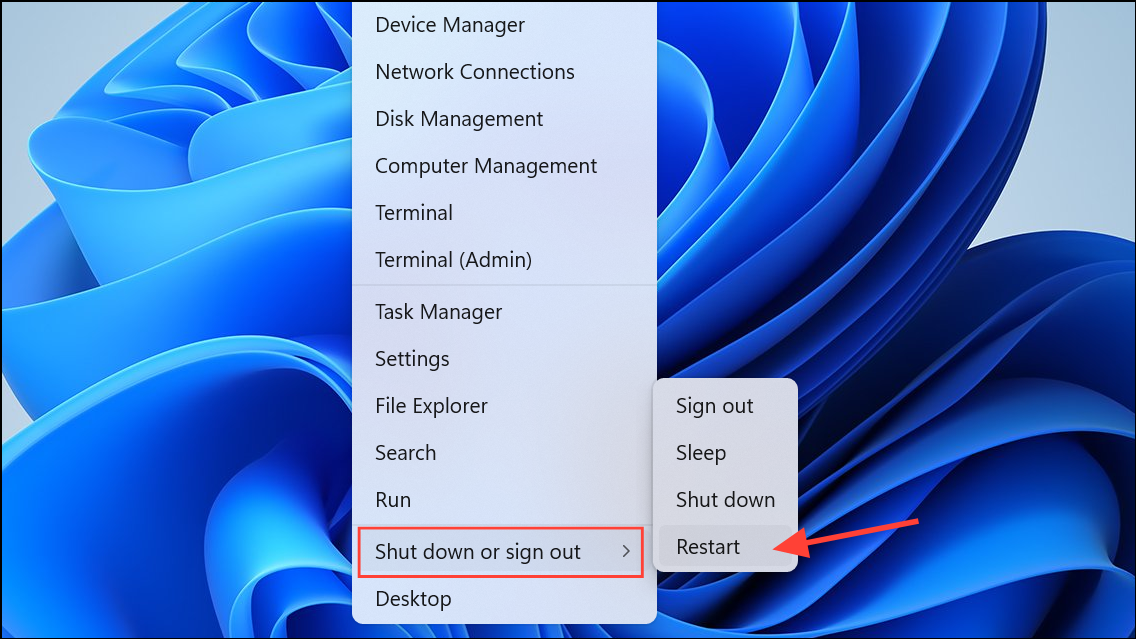 How to Restart Dell Laptop Using Keyboard