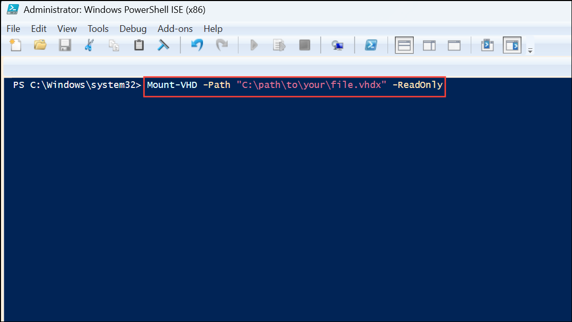 How to Mount a Raw .VHDX File into WSL2