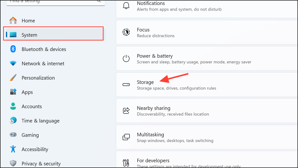 Adjust Settings to Instantly Clear Storage on Windows 11