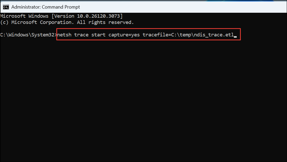 How to View Windows NDIS Traces or Logs