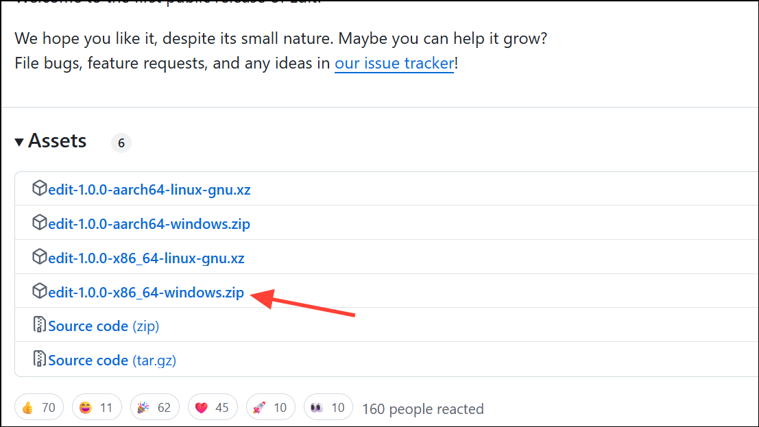 Install Microsoft Edit on Windows 11