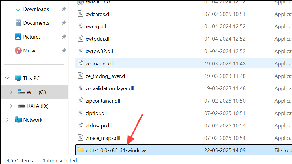 Install Microsoft Edit on Windows 11