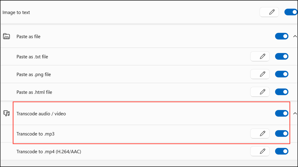 Extract Audio Using PowerToys in Windows 11