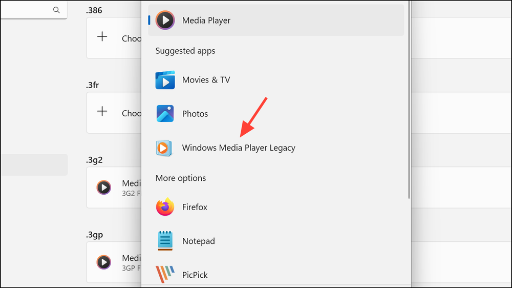 Change and Set the Default Media Player in Windows 11