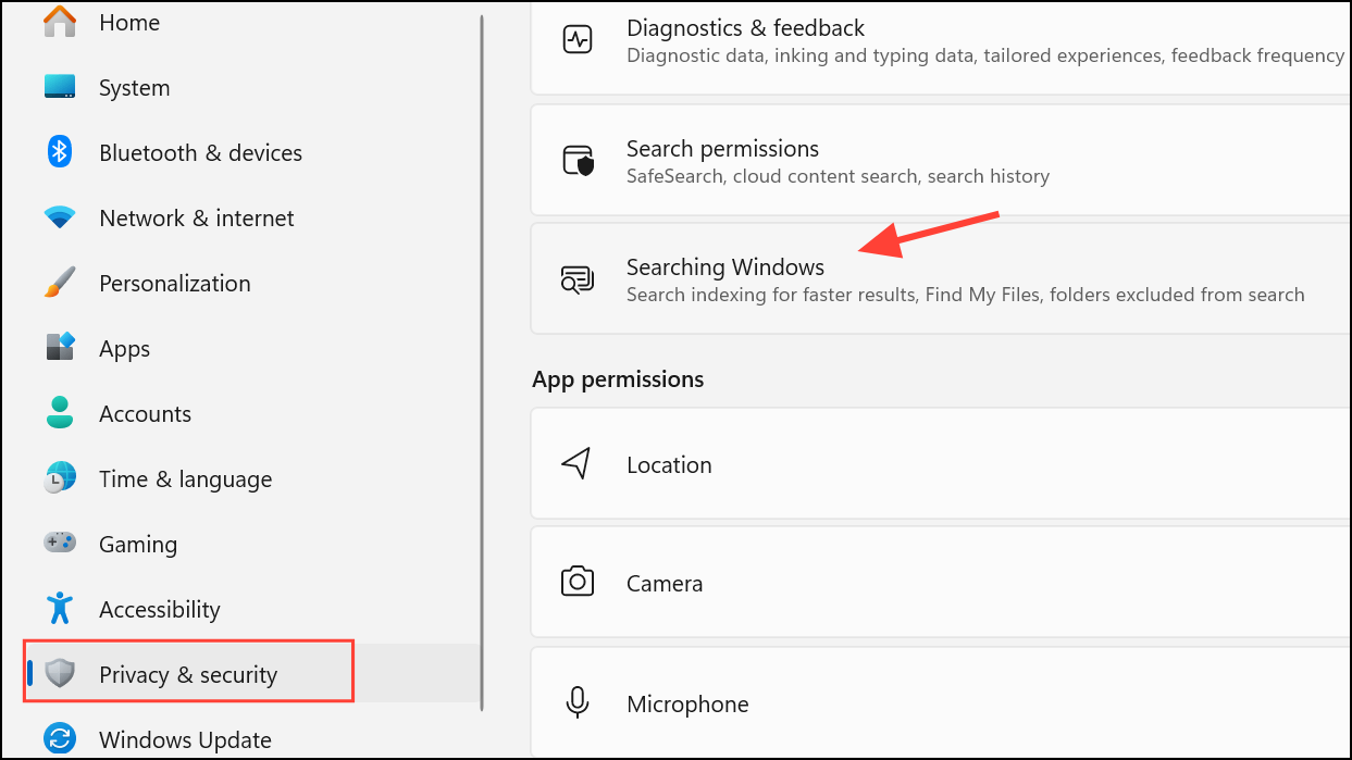 Fix File Explorer Search Not Working on Windows 11