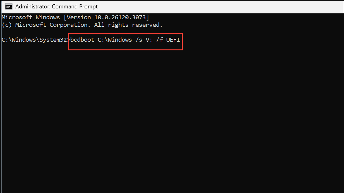 Fix Bootrec /Fixboot Access Is Denied Error on Windows 11