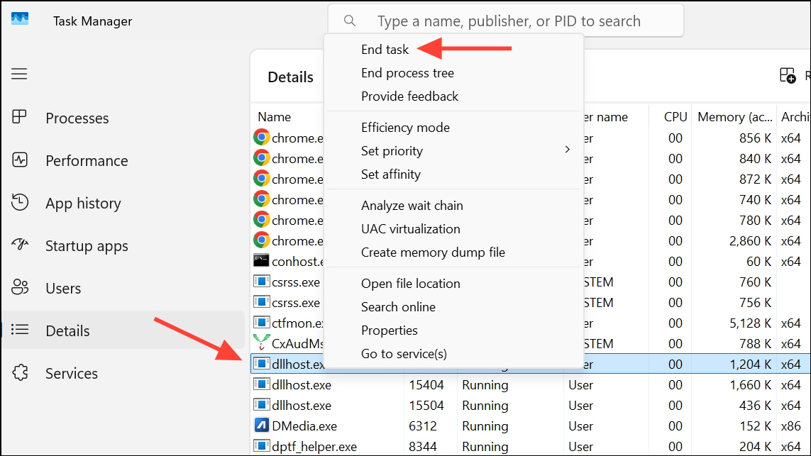 Fix The Action Cannot Be Completed Because The File Is Open In Com Surrogate Error On Windows 11