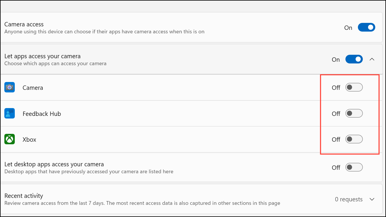 Check Which Apps Are Accessing the Mic and Camera on Windows 11