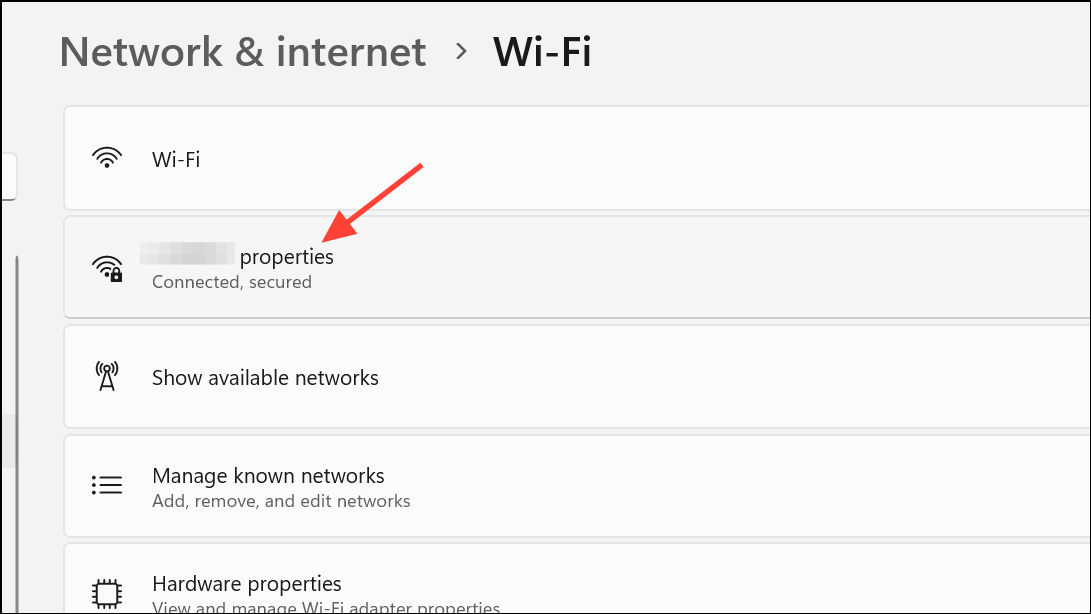 Check Network Adapter Speed in Windows 11