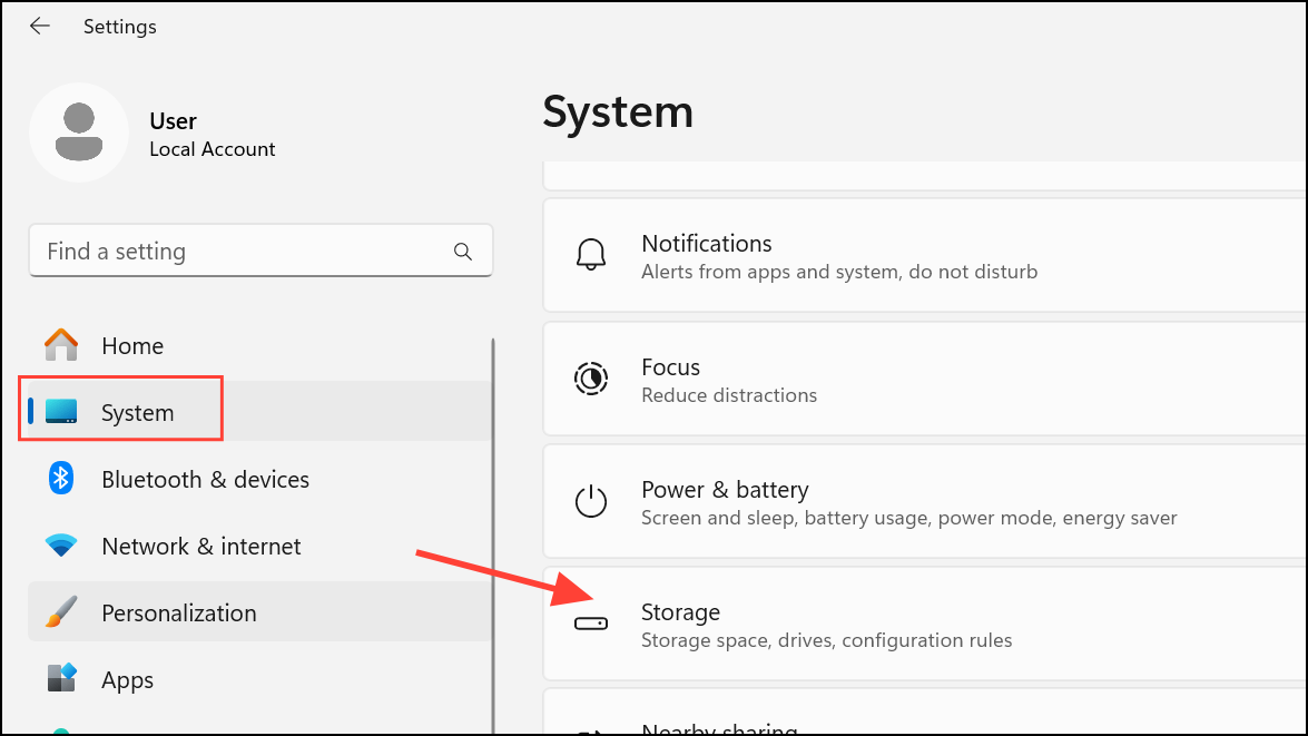 Reclaim Space by Clearing Out Temporary Folders on Windows 11