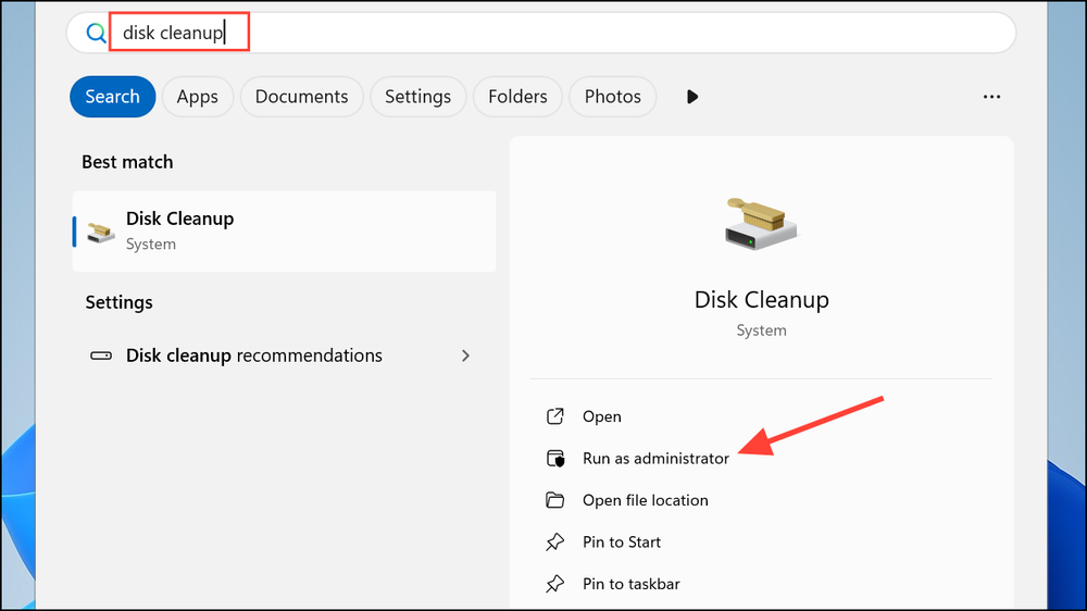 Reclaim Space by Clearing Out Temporary Folders on Windows 11