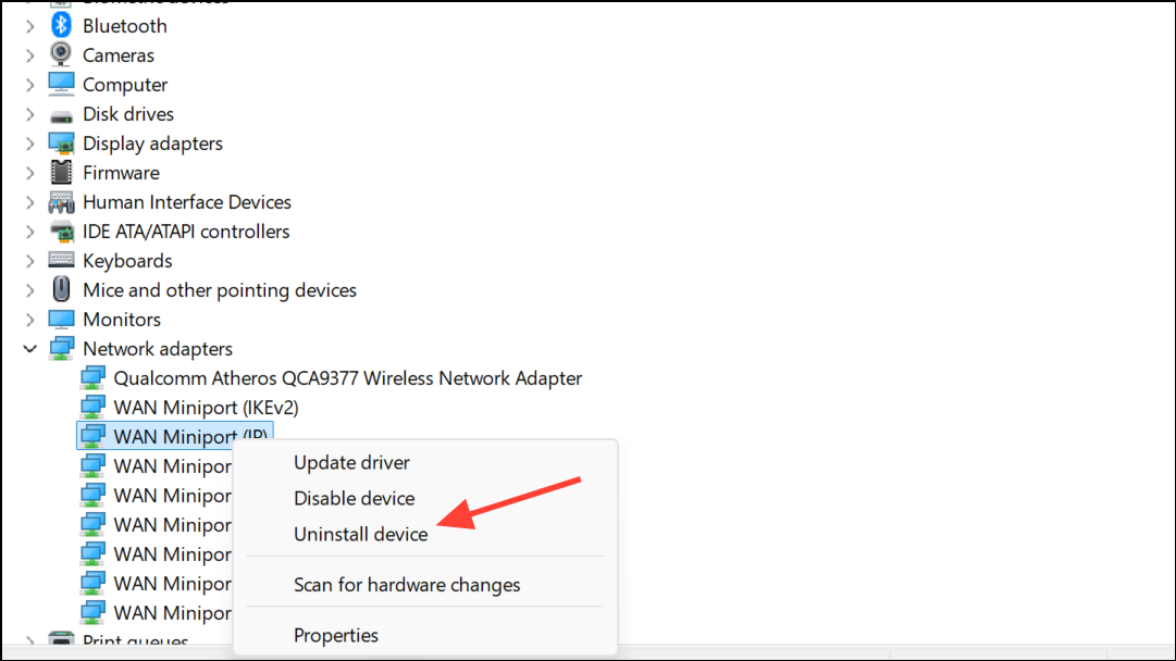 Fix Can't Save IP Settings Error on Windows 11