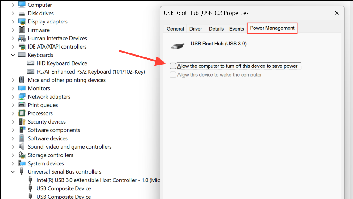 Fix Mouse and Keyboard Not Responding After PC Wakes From Sleep