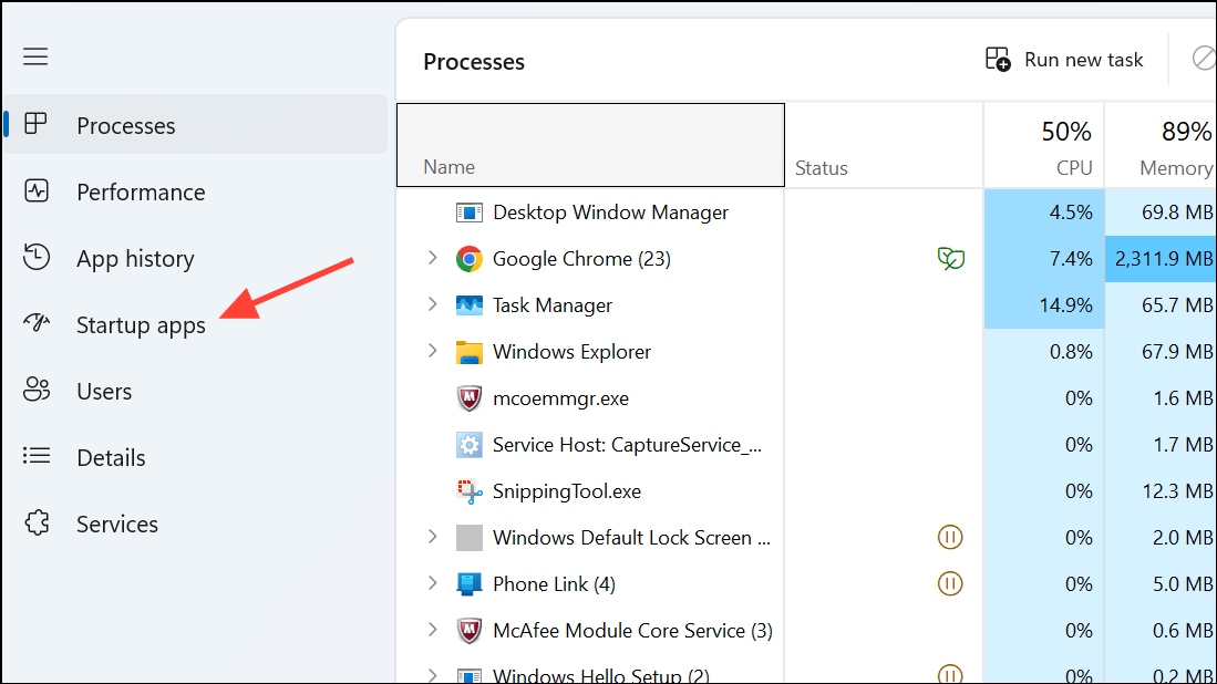 Enable or Disable Startup Apps for Maximum Performance