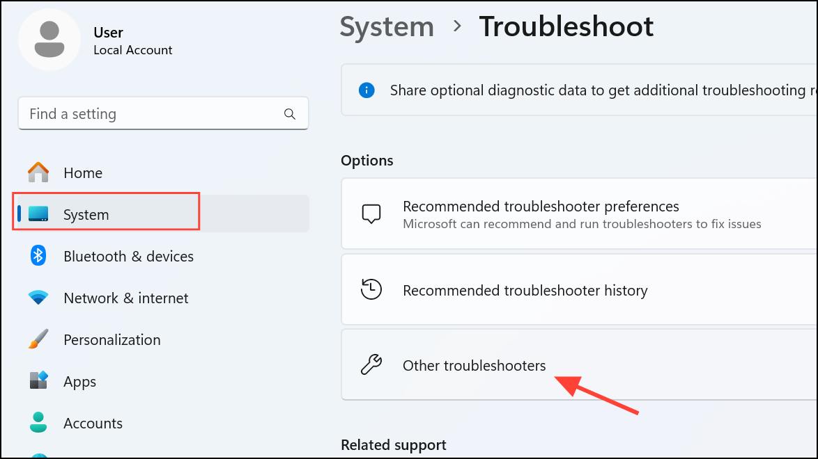 Fix Error 0x800f0831 on Windows 11