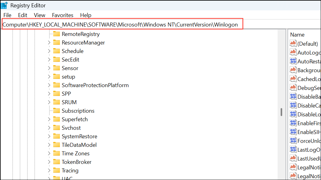 Remove Login Password on Windows 11