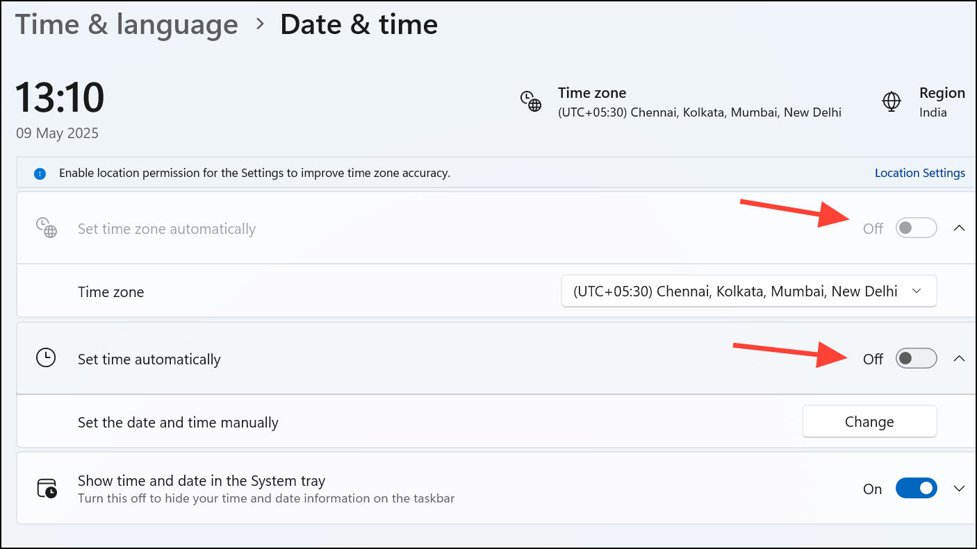 Change the Date Format on Windows 11