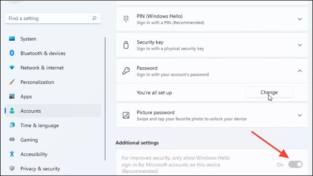 Disable PIN Login When Windows Won’t Let You Use Password