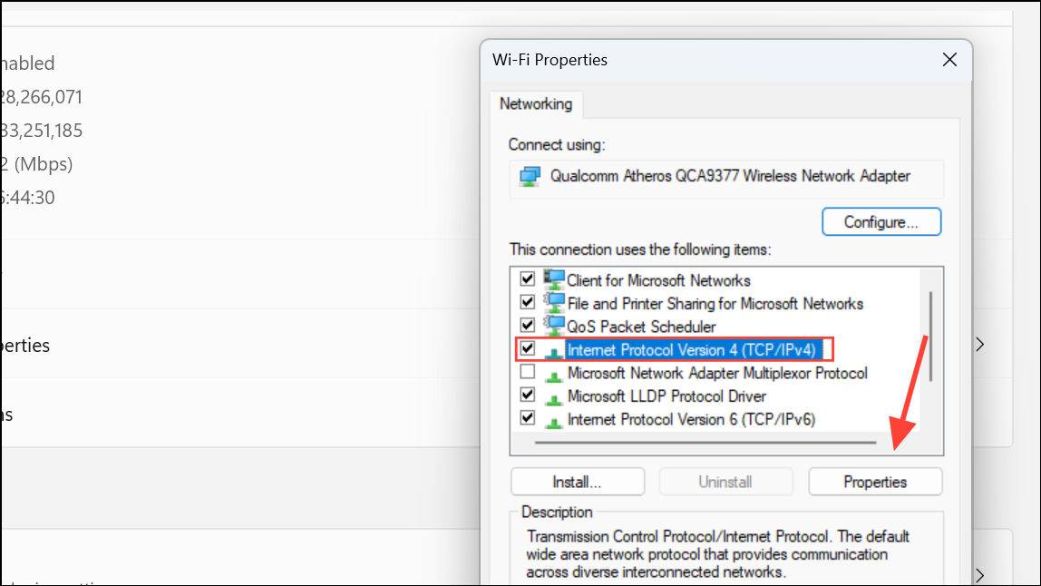 Adjust DNS Settings on Windows 11