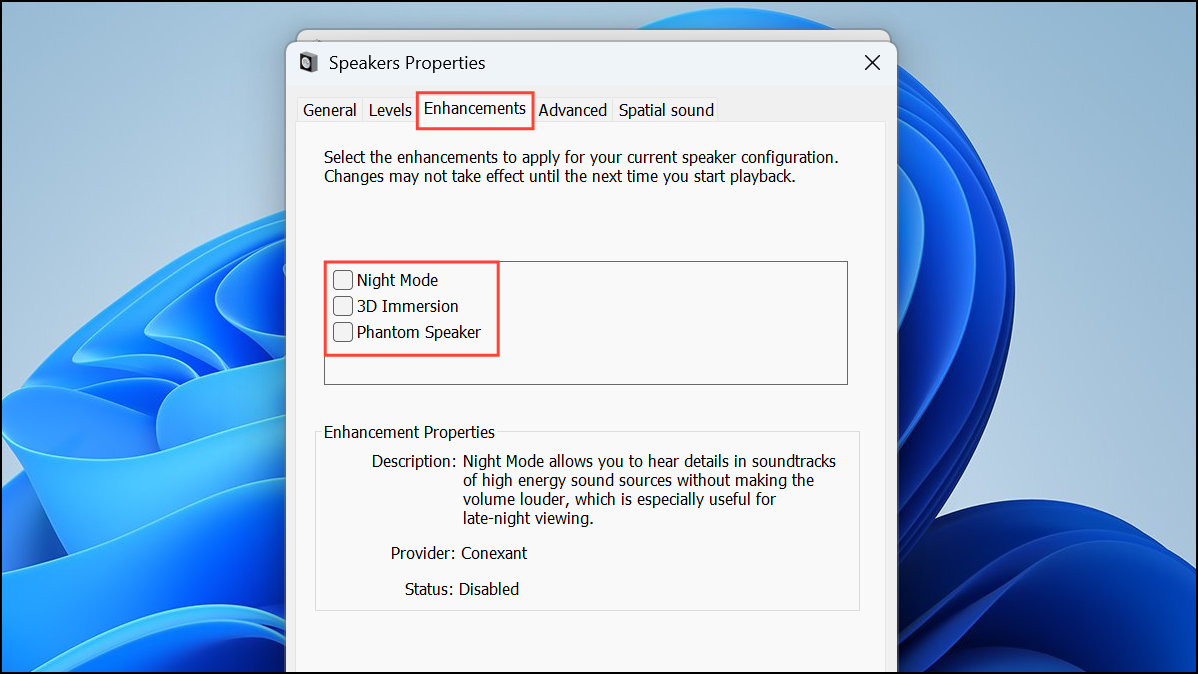 Turn Off Device Default Effects in Sound Always On at Boot
