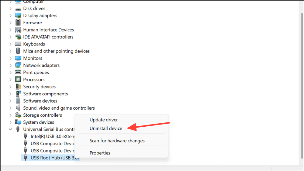 Fix USB Devices Not Recognized on Windows 11