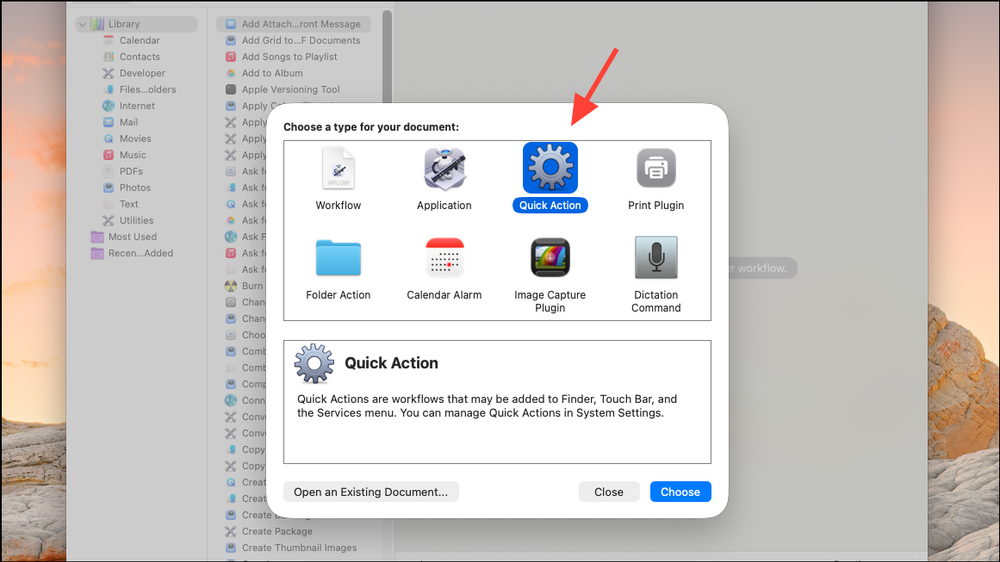 Create Quick Keys to Launch Actions on macOS 26