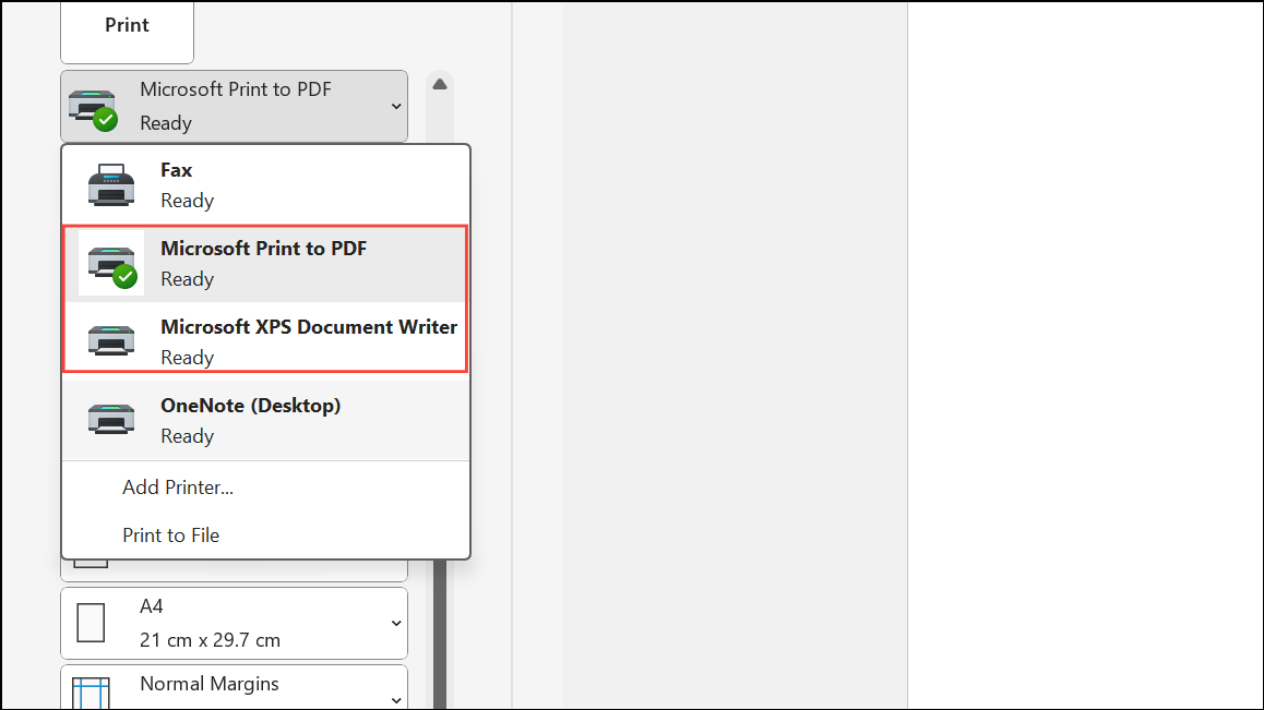 How to Get Rid of the "Save Print Output As" Message When Printing on Windows 11
