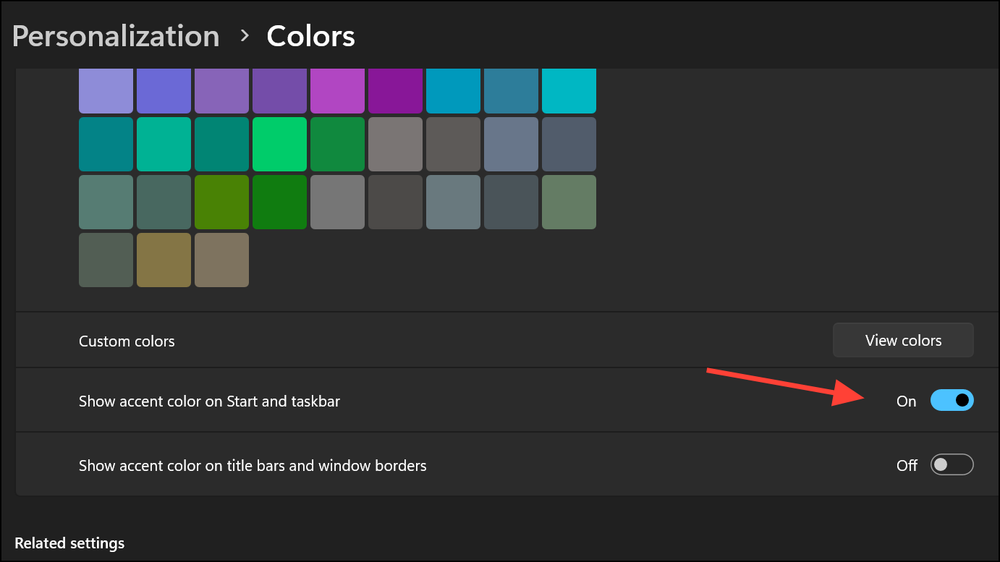 Add Custom Color Theme to Start Menu in Windows 11