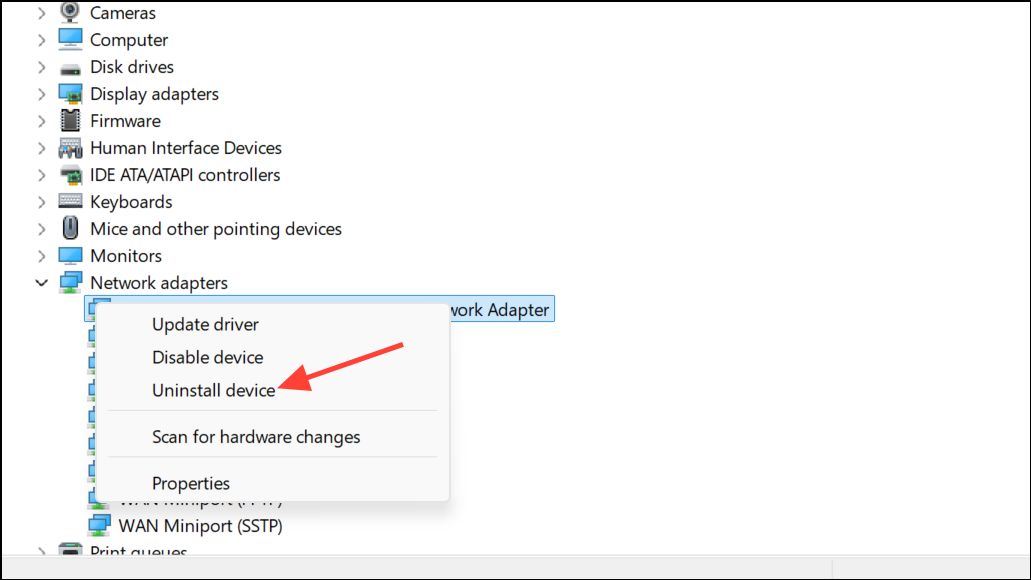 Fix Blue Screen Error When Connecting to Ethernet or WiFi on Windows 11